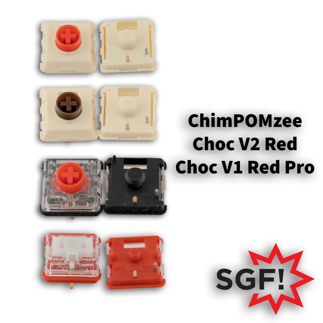 Kailh Choc Switches – SGF Devices